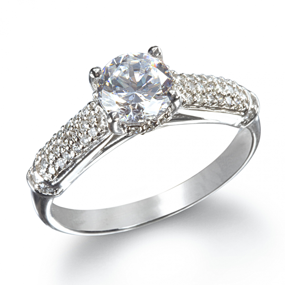 YR03372E100P5R - Diamond Engagement Rings - RINGS